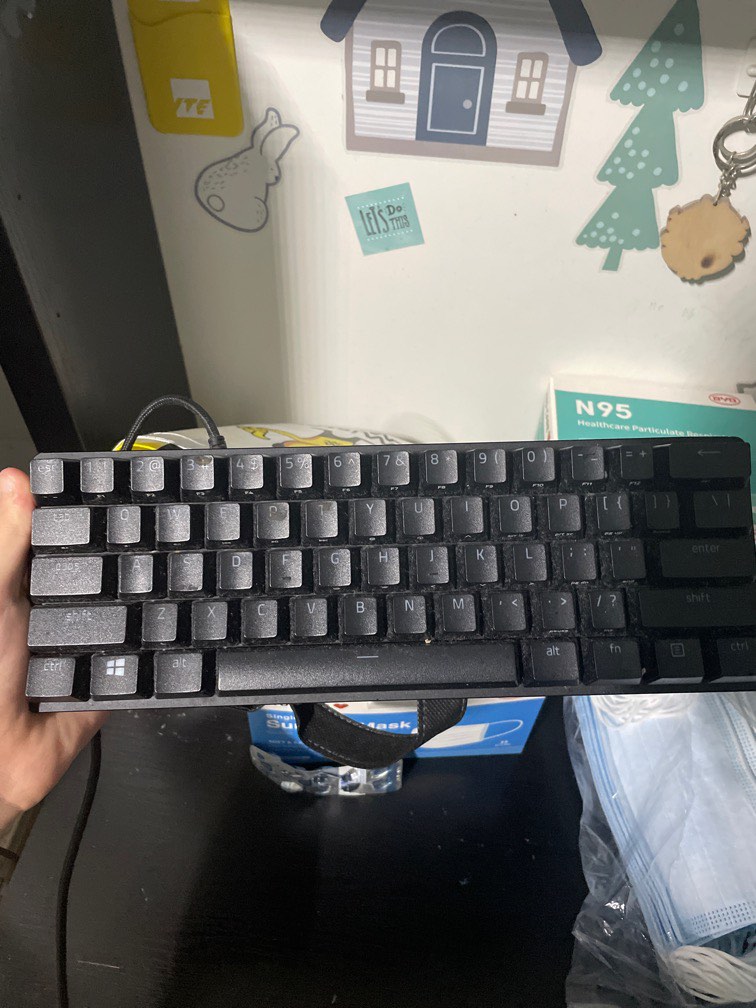 ROG mouse and razer huntsman mini, Computers & Tech, Parts ...