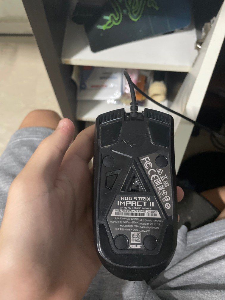 ROG mouse and razer huntsman mini, Computers & Tech, Parts ...