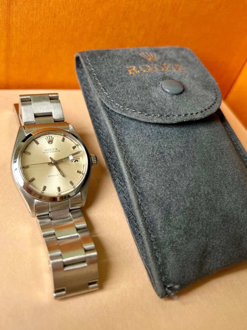 Rolex Oysterdate 6466 mid-size winding, Luxury, Watches on Carousell
