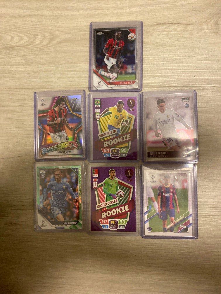 rookie cards,future stars card rafael leao base card, Hobbies & Toys ...