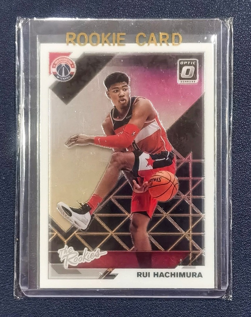 Rui Hachimura Optic Wizards The Rookies NBA Card in Rookie TopLoader ...