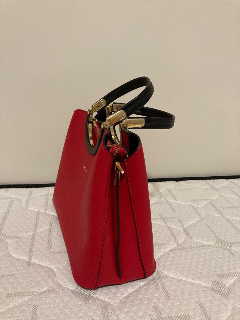 Sacha Red Bag, Women's Fashion, Bags & Wallets, Tote Bags on Carousell