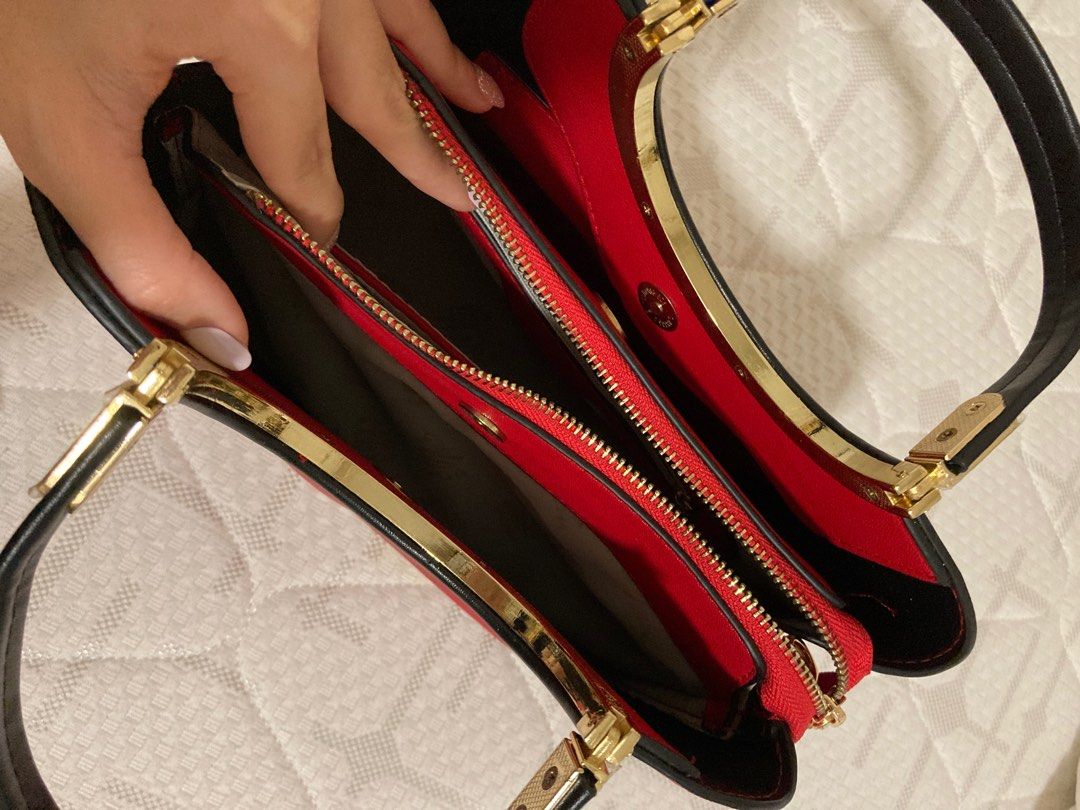 Sacha Red Bag, Women's Fashion, Bags & Wallets, Tote Bags on Carousell