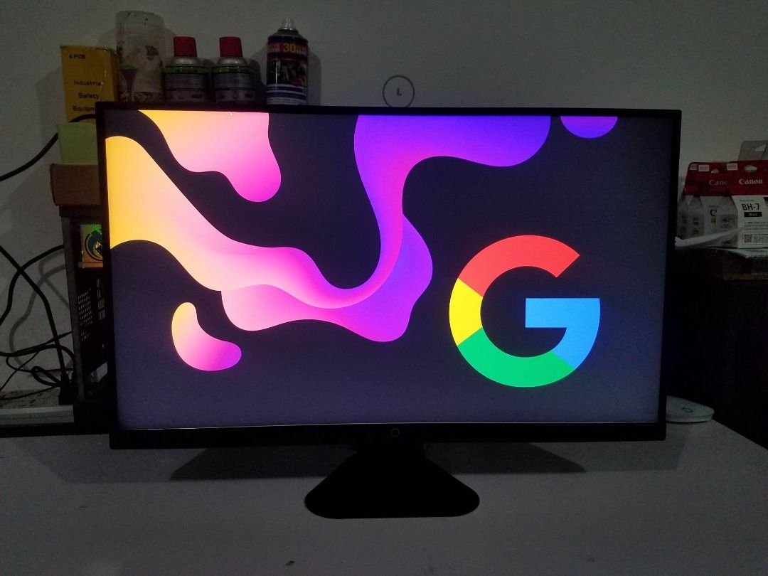 SALE! Google 27" QHD 2K Reso IPS Frameless Gaming LED monitor,1080p ...