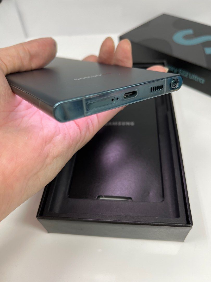 SAMSUNG Galaxy S22 Ultra 5G, Green In Color , 12Gb RAM + 512Gb ROM ...