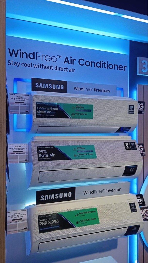 SAMSUNG SPLIT TYPE INVERTER AIRCON, TV & Home Appliances, Air ...