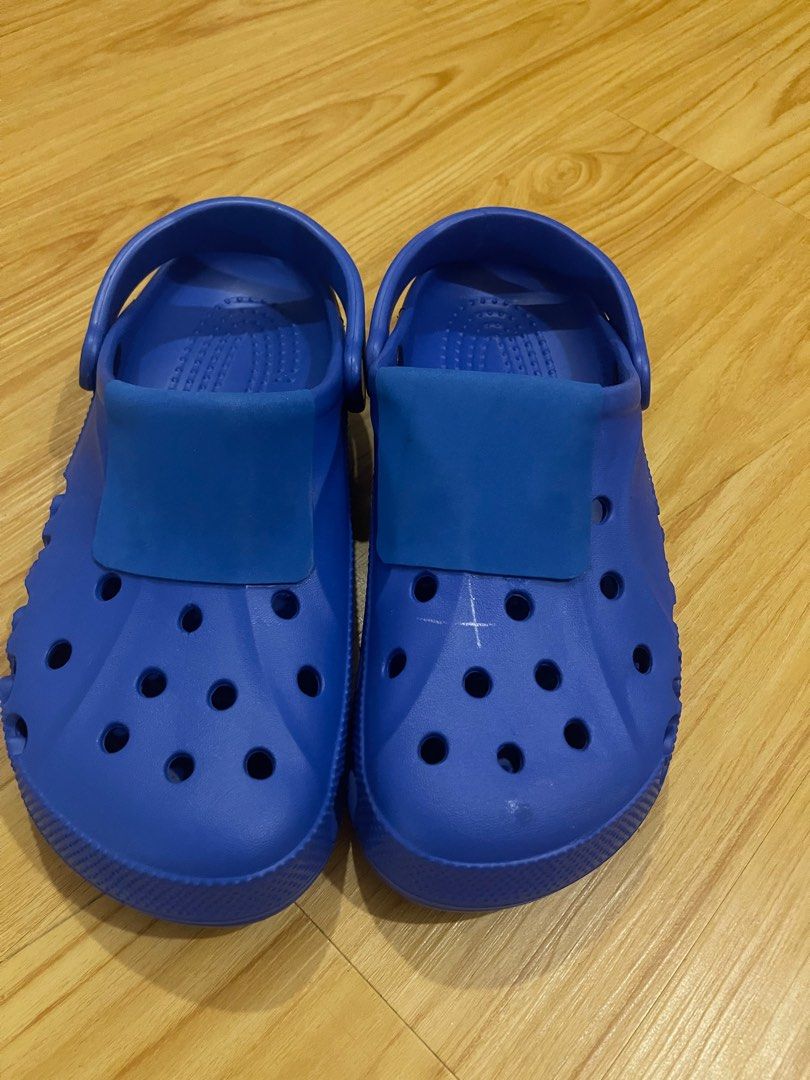 Sandal Crocs biru polos dewasa ori, Fesyen Pria, Sepatu , Sandal di ...