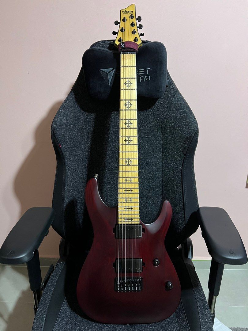Schecter Jeff Loomis, Hobbies & Toys, Music & Media, Musical ...