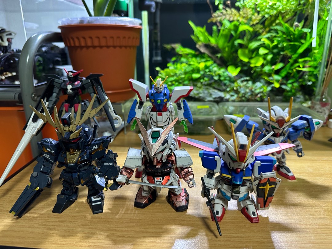 SD HG MG AG Built Assorted Gundam, Valvrave, Code Geass Alexander ...