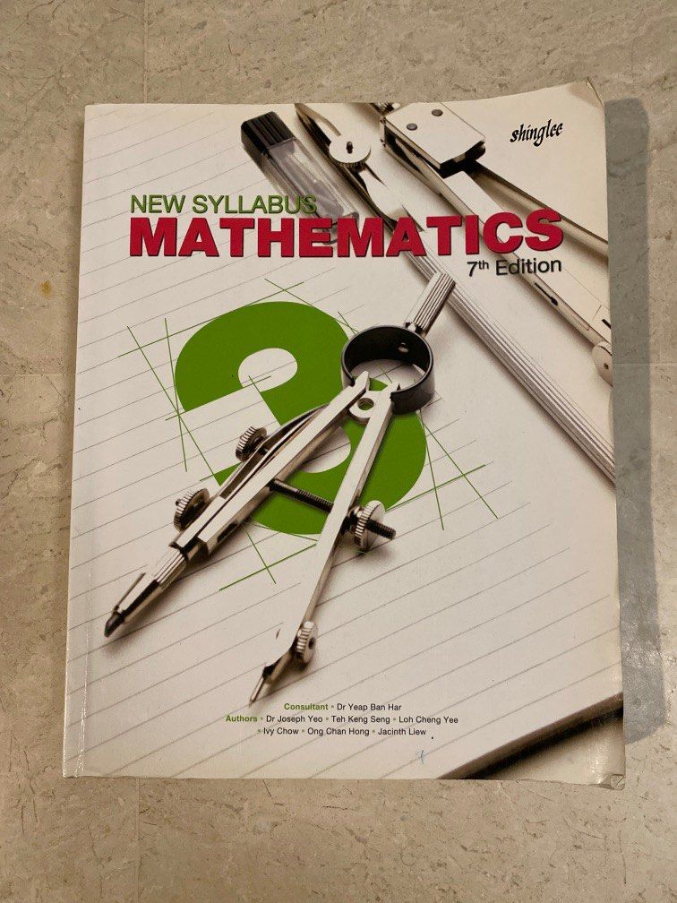 Secondary 3 Mathematics 7th Edition, Hobbies & Toys, Books & Magazines ...