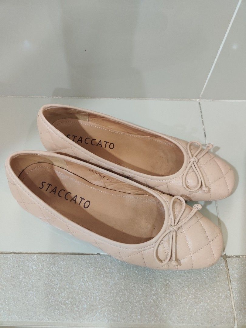 Sepatu Staccato 36 Full Leather, Fesyen Wanita, Sepatu di Carousell