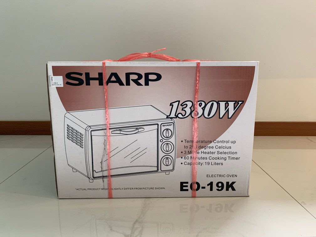 SHARP Electric Oven EO-19K 1380W, TV & Home Appliances, Kitchen Appliances, Ovens & Toasters on ...