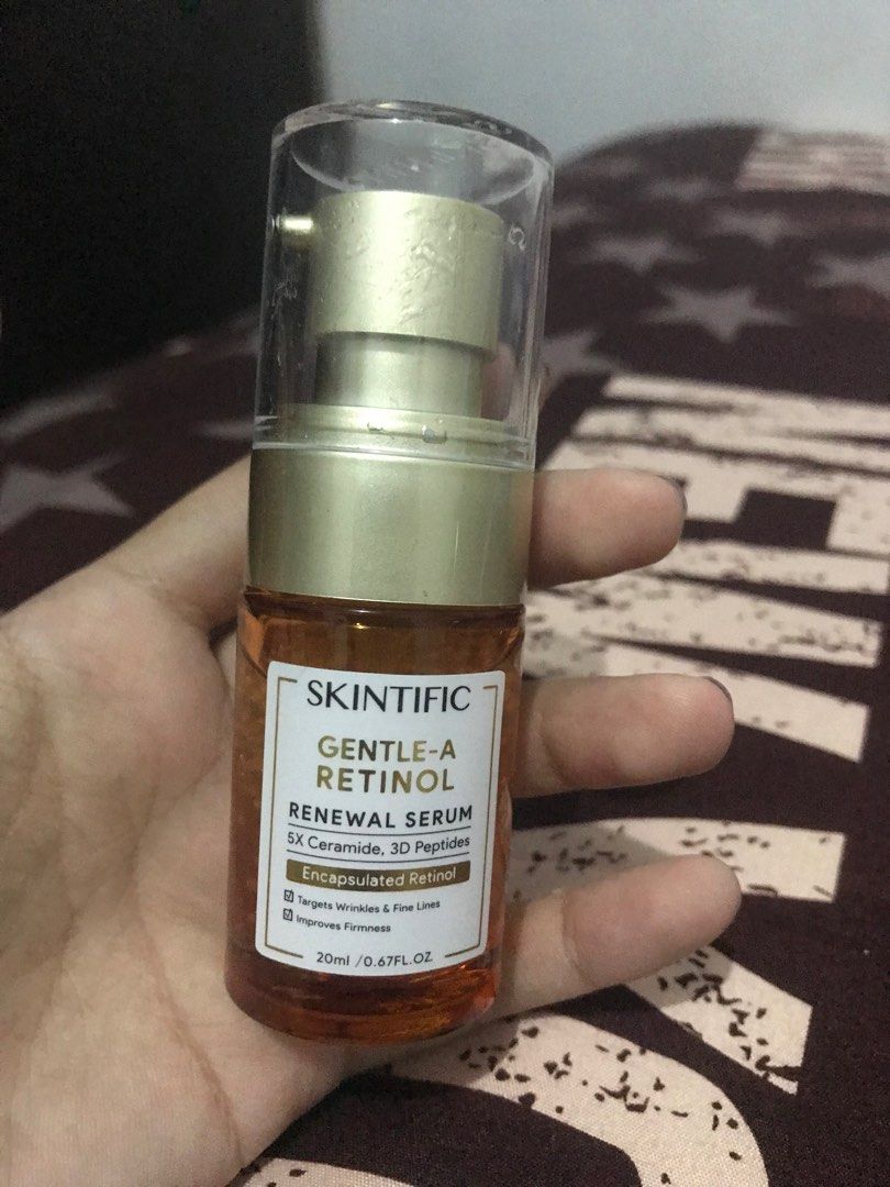 Skintific Gentle-A Retinol Renewal Serum 90++%, Kesehatan & Kecantikan, Kulit, Sabun & Tubuh di ...