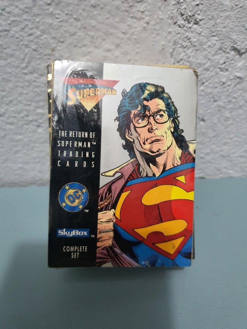Skybox 1993 The Return of Superman Trading cards (limited edition ...