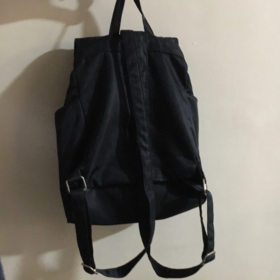 SM Grab Backpack Black, Women's Fashion, Bags & Wallets, Backpacks on ...