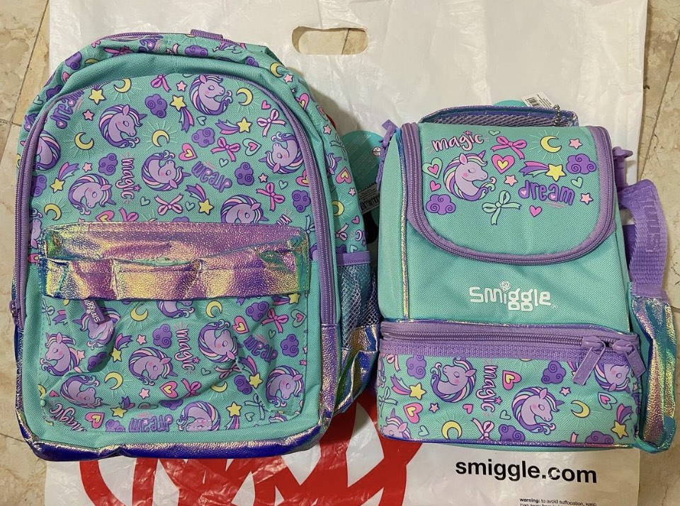Smiggle Backpack Set, Women's Fashion, Bags & Wallets, Backpacks on ...