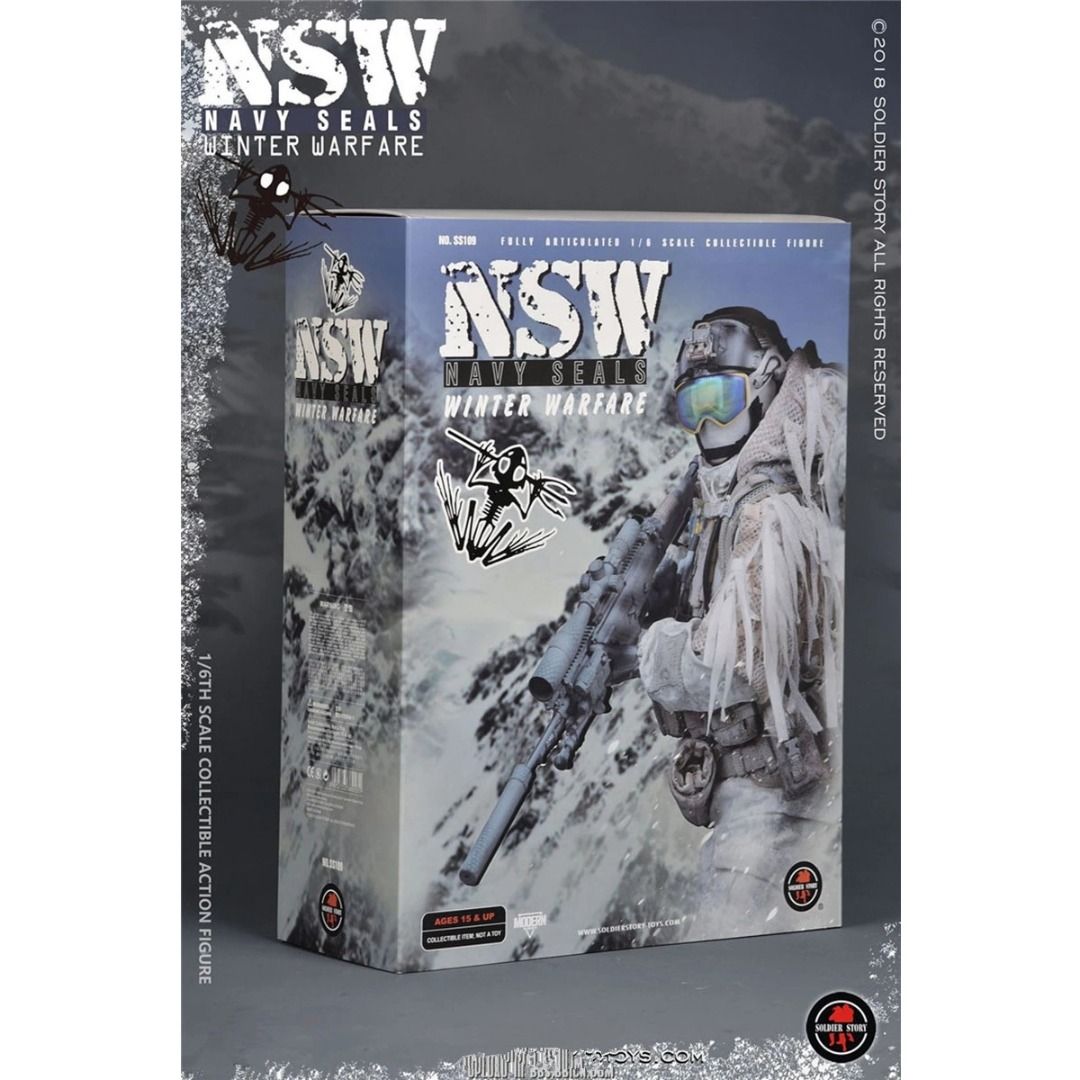 Soldier Story SS109 NSW Winter Warfare "Marksman" 1/6 Scale Action ...