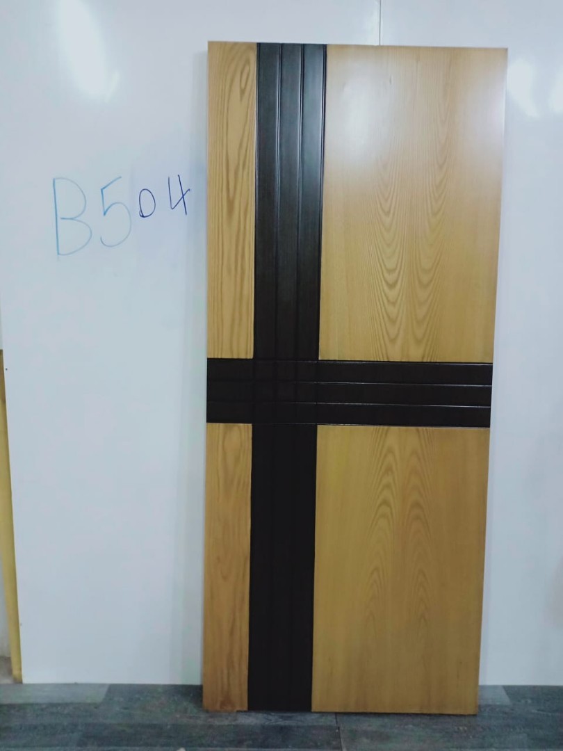 Solid Doors with Jamb made of beech wood (B504), Furniture & Home ...
