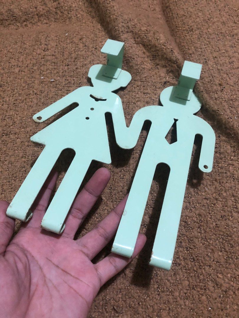 Solid Metal Couples sign and key holder wall hanger, Hobbies & Toys ...