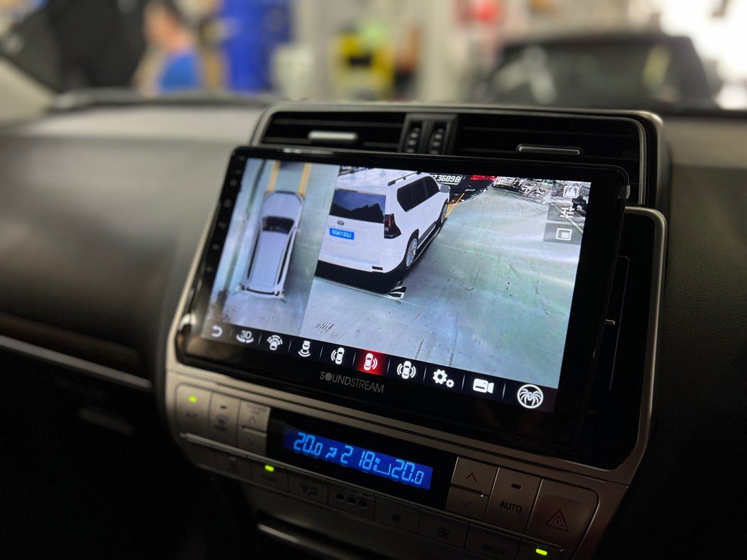 Soundstream 10” Android Player (4+64Gb Ram) + 360-degree Parking ...