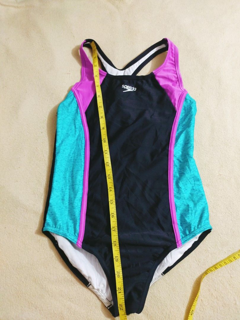 SPEEDO GIRL'S ONE PIECE TRAINING SWIMSUIT, Women's Fashion, Swimwear ...