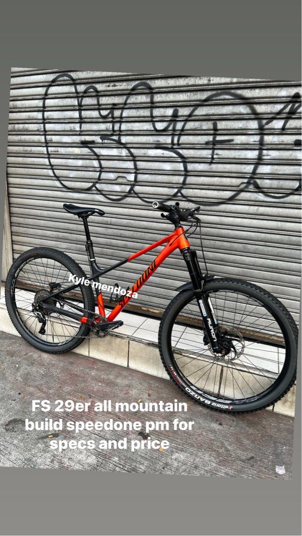 Speedone Destroyer 29 med all mountain build, Sports Equipment ...