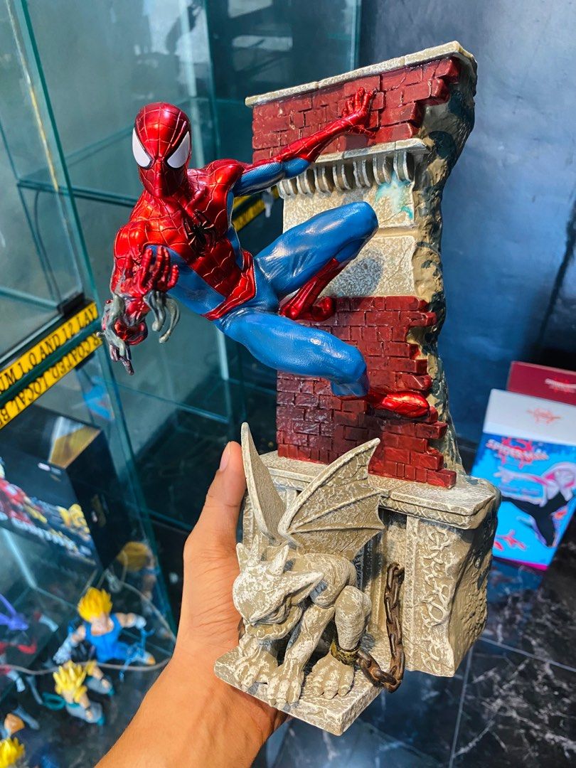 Spiderman Statue, Hobbies & Toys, Toys & Games on Carousell