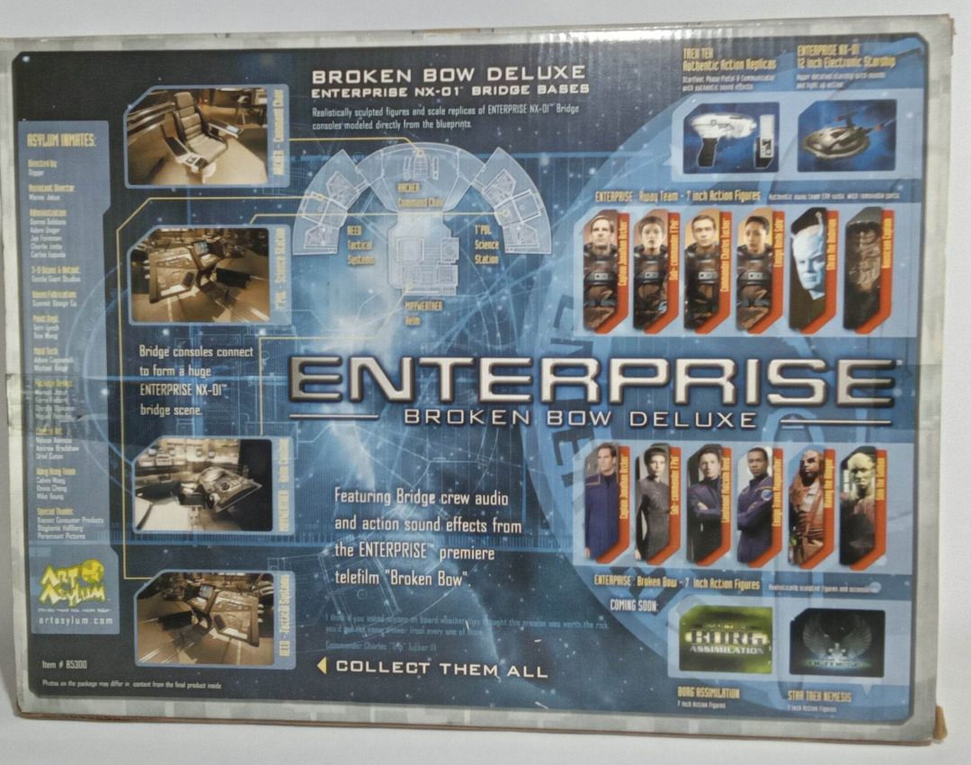 Star Trek Enterprise Broken Bow Jonathan Archer Deluxe Action Figure ...