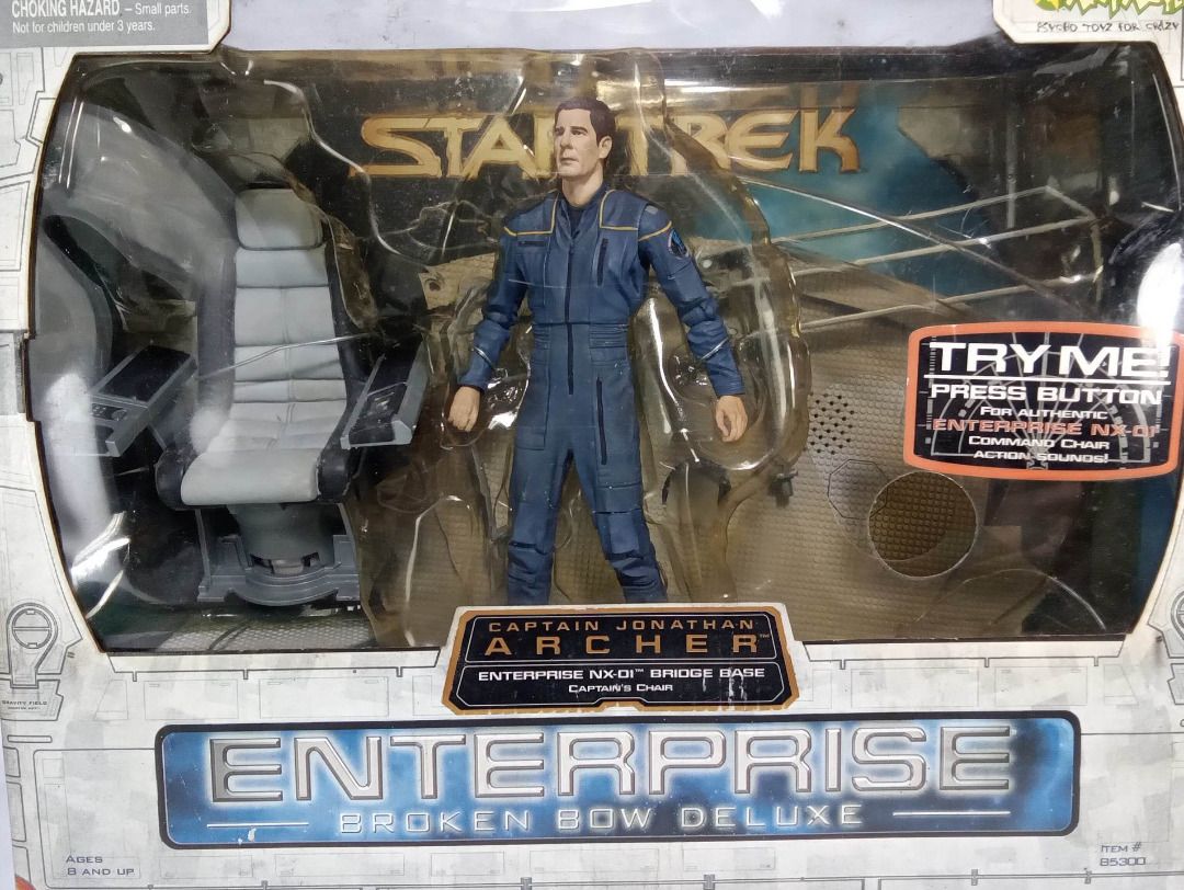Star Trek Enterprise Broken Bow Jonathan Archer Deluxe Action Figure ...