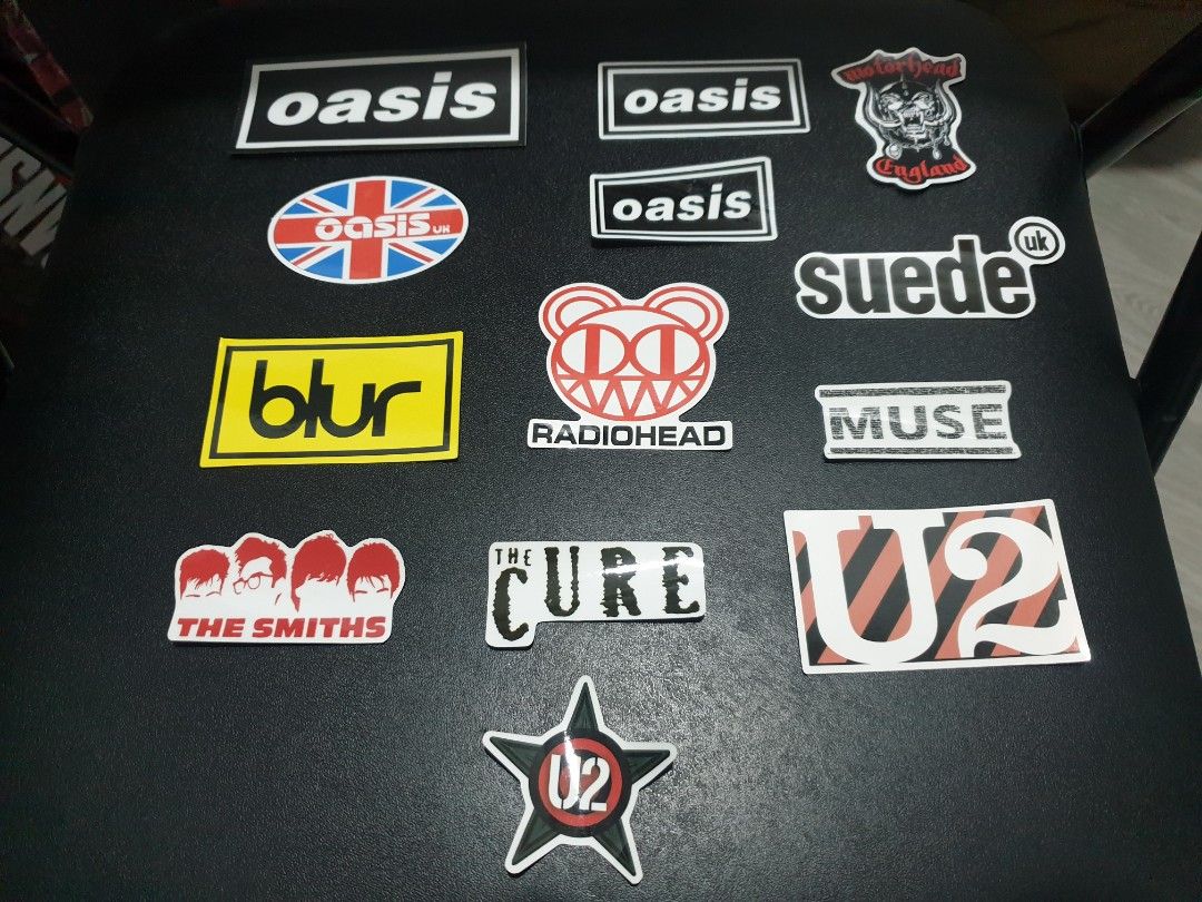 Stickers decals rock metal bands metallica pantera korn guns n roses ...
