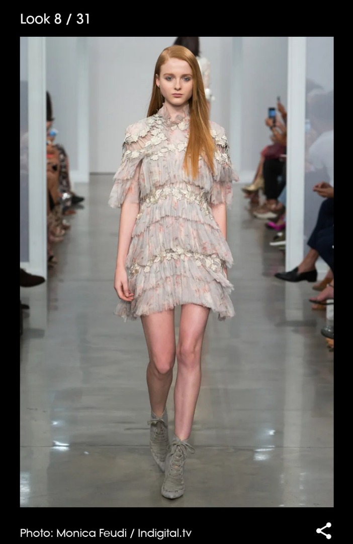 STRANDED TIER / RUFFLED DRESS, Women's Fashion, Dresses & Sets, Dresses ...