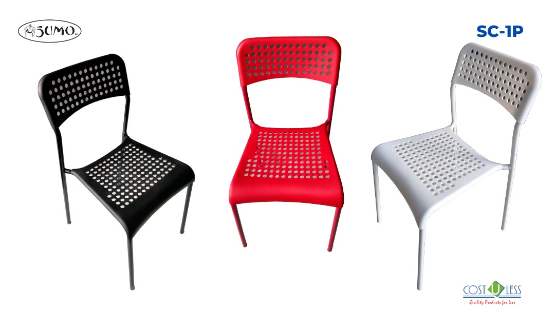SUMO SC-1P Stacking Chair, Plastic Chair, Outdoor Chair, Milktea Chair ...