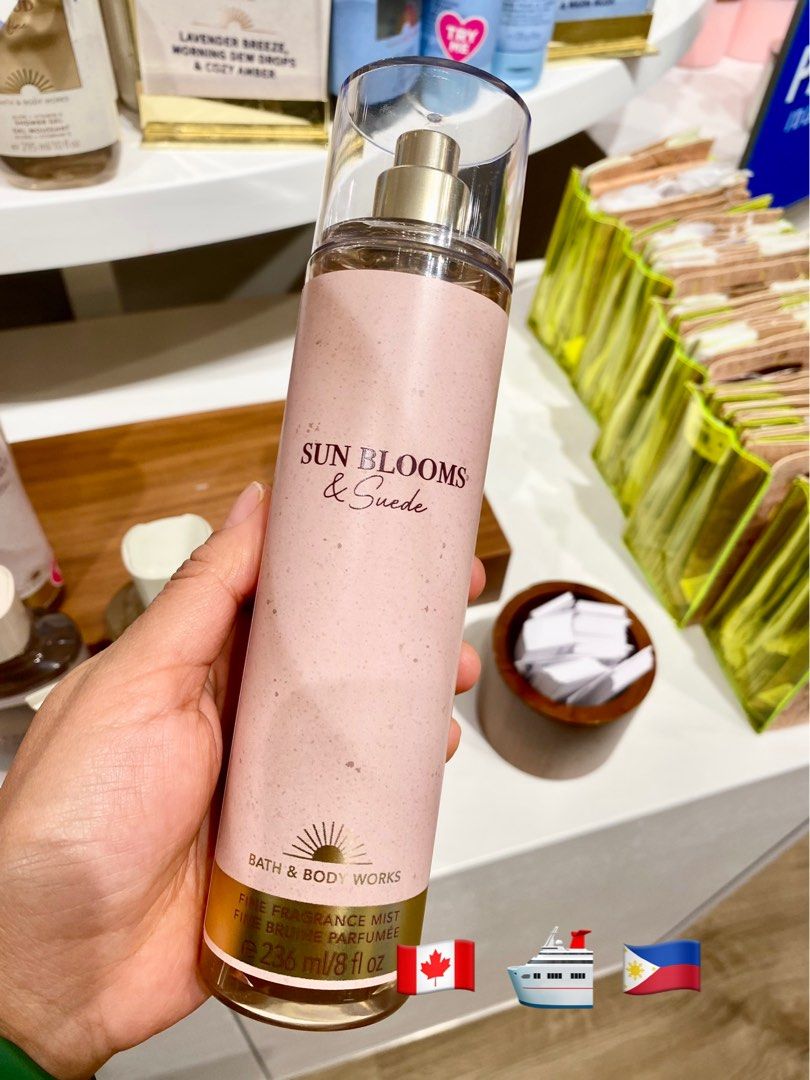 Sun Blooms and Suede Fragrance mist, Beauty & Personal Care, Fragrance & Deodorants on Carousell