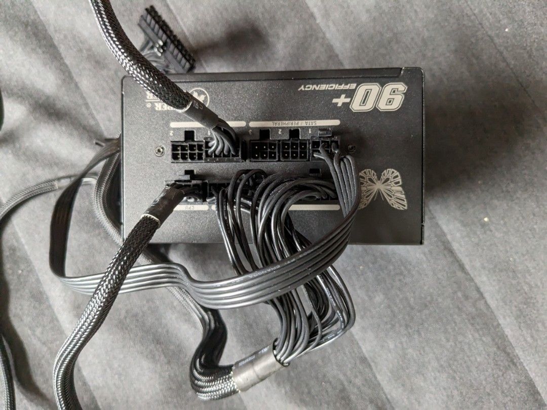 Super flower PSU 600W SILVER fully modular, Computers & Tech, Parts ...