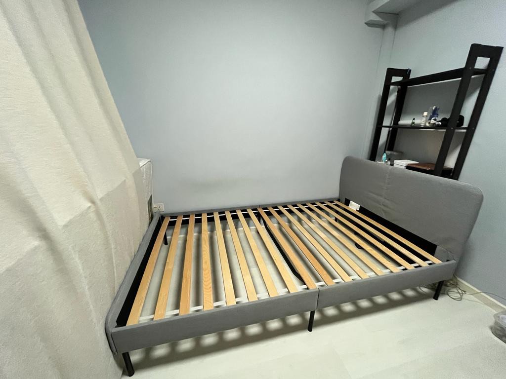 Super single, hardly used., Furniture & Home Living, Furniture, Bed ...