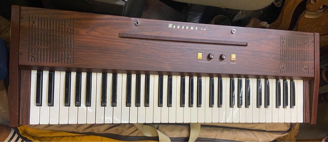 Suzuki P-61 very rare console piano keyboard with sustain, Audio, Other ...