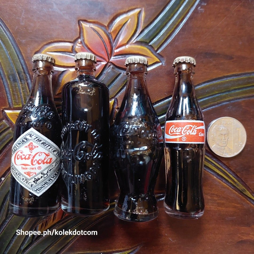 Take all Vintage mini Coca Cola Bottles on Carousell