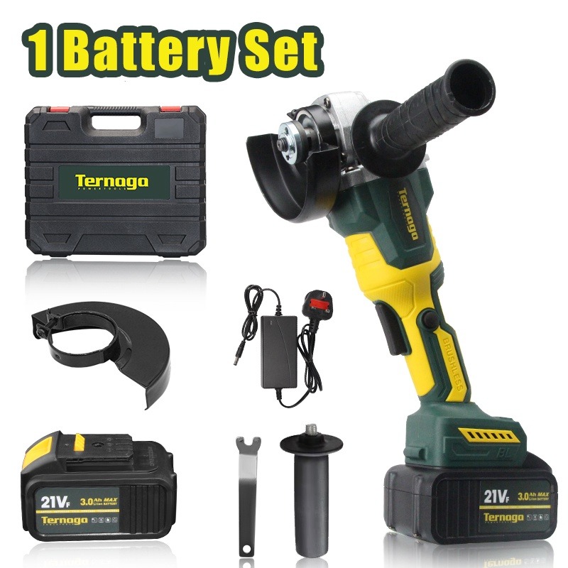 Cordless Grinder Angle Grinder Dual-Use Cordless Chainsaw Battery Metal ...