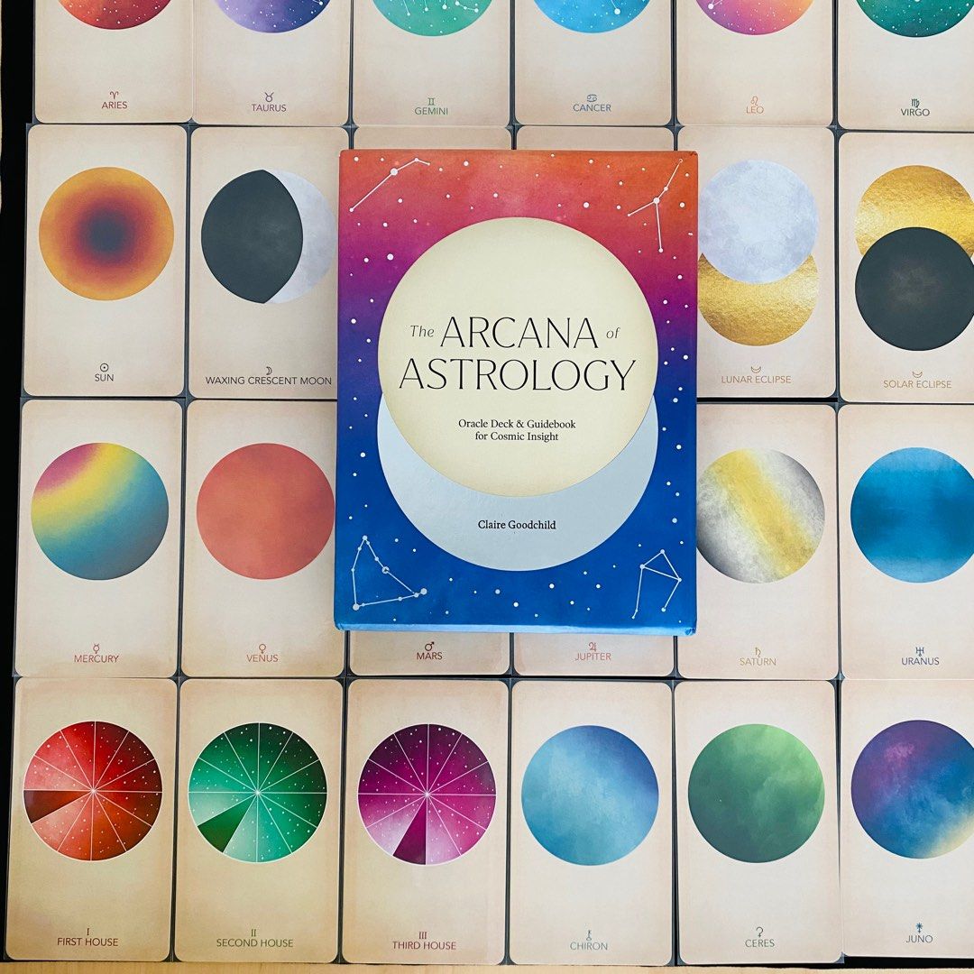 The Arcana of Astrology Oracle Deck, Hobbies & Toys, Toys & Games on ...