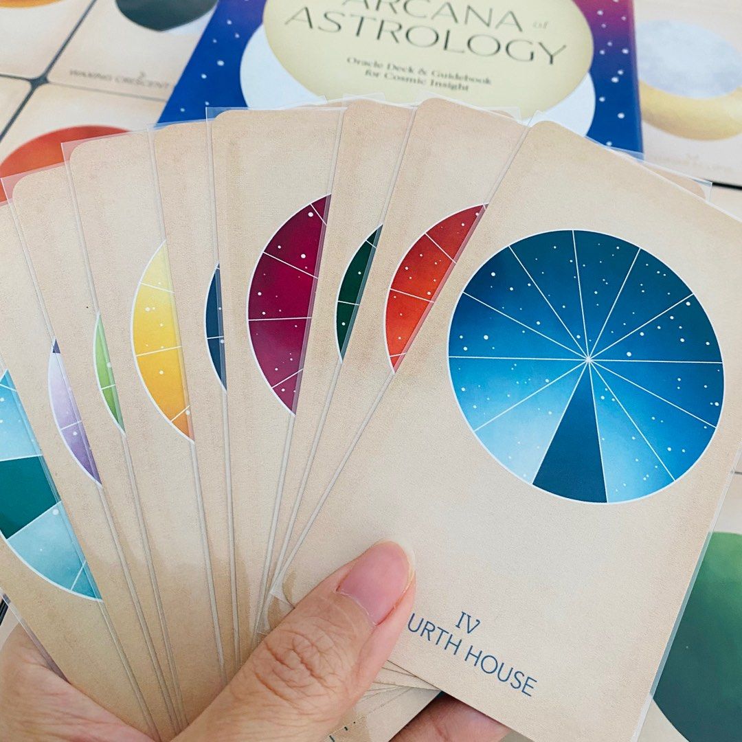 The Arcana of Astrology Oracle Deck, Hobbies & Toys, Toys & Games on ...