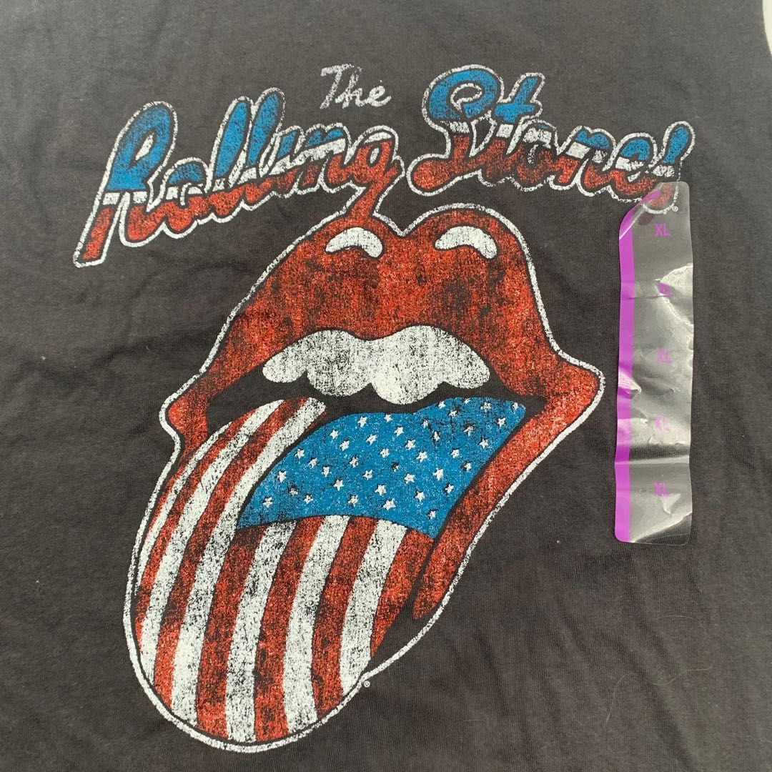 The Rolling Stones Muscle Tee (USA TOUNGE), Women's Fashion, Tops ...