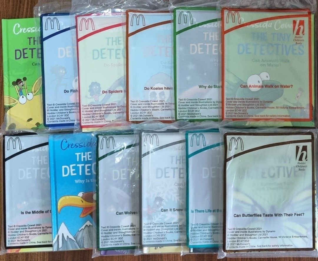 The Tiny Detectives Complete Set, Hobbies & Toys, Books & Magazines ...