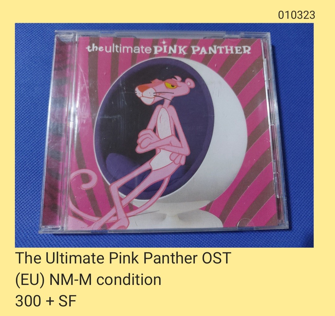 The Ultimate Pink Panther OST CD (unsealed), Hobbies & Toys, Music ...