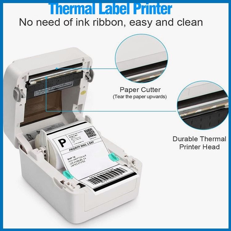 Thermal Printer Blutooth WIFI Android IOS Window MAC Shipping Label AWB ...