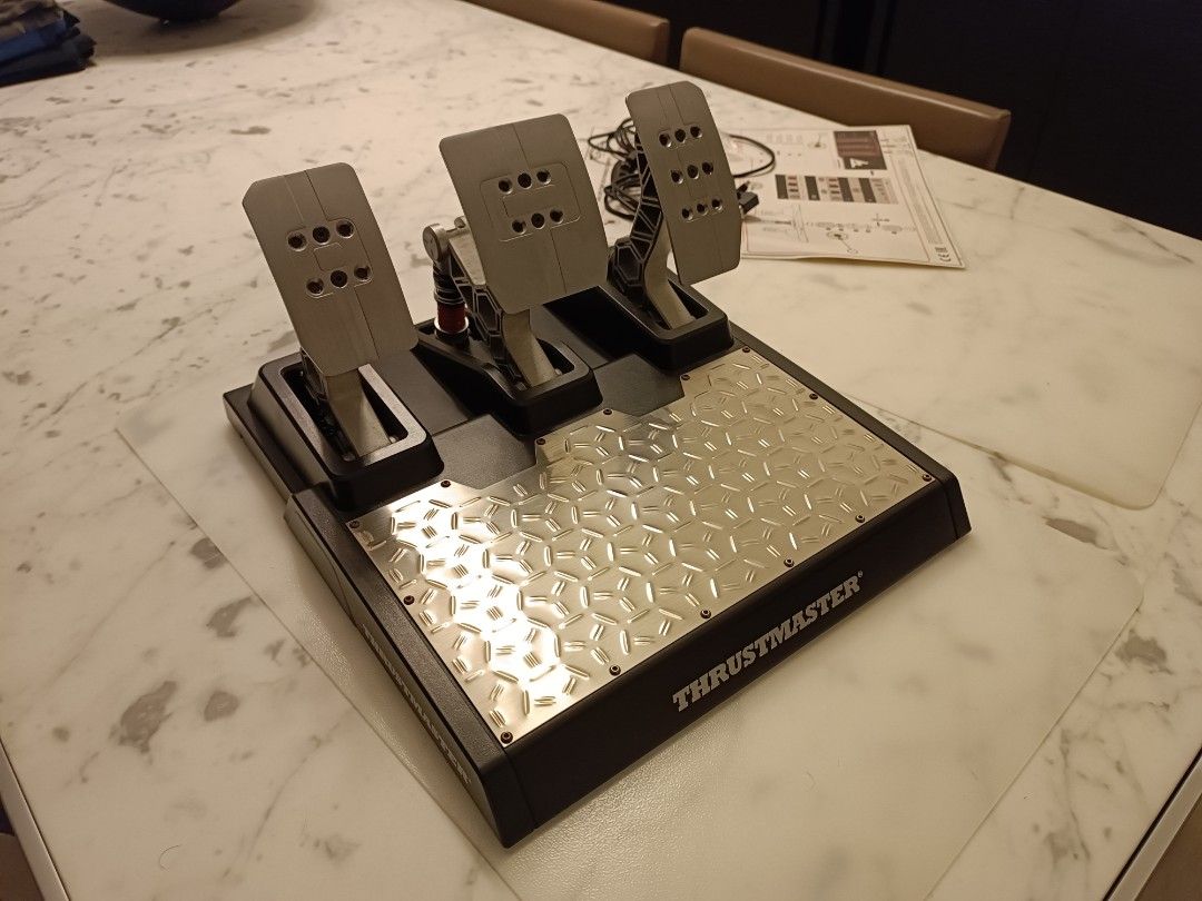 Thrustmaster TLCM load cell pedals, Video Gaming, Gaming Accessories ...