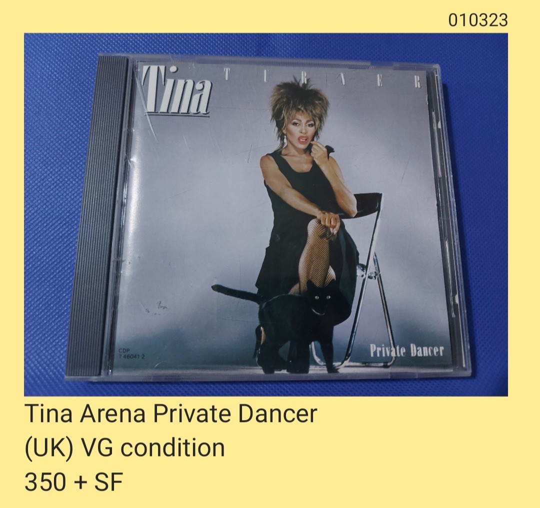 Tina Turner Private Dancer CD (unsealed), Hobbies & Toys, Music & Media ...