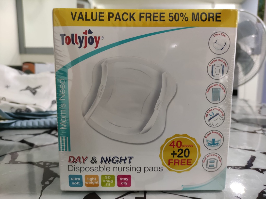 Tolly Jolly Nursing Pad +, Babies & Kids, Maternity Care on Carousell