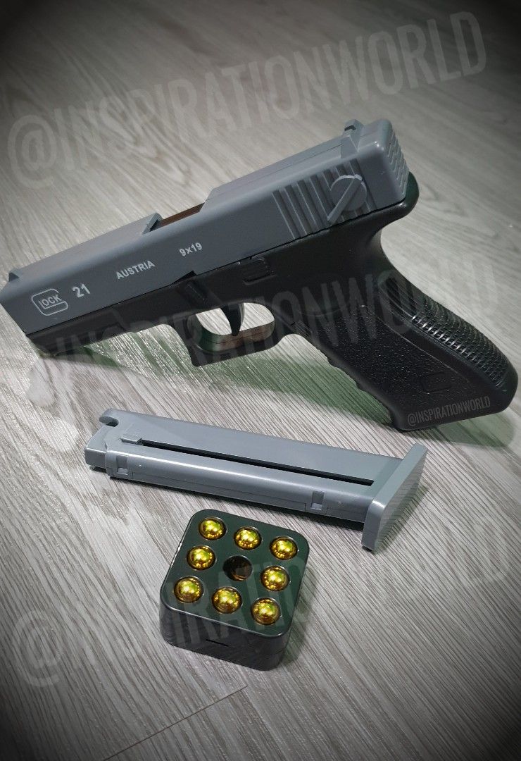 Toy Shell Ejection Gun Glock, Hobbies & Toys, Toys & Games on Carousell