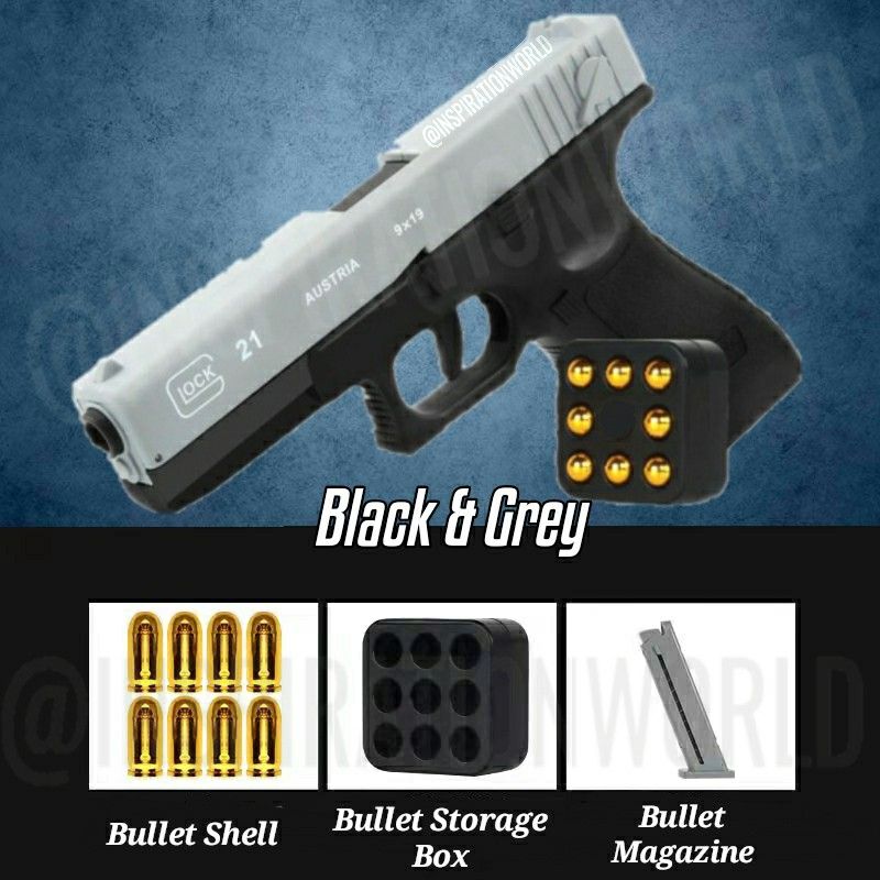 Toy Shell Ejection Gun Glock, Hobbies & Toys, Toys & Games on Carousell