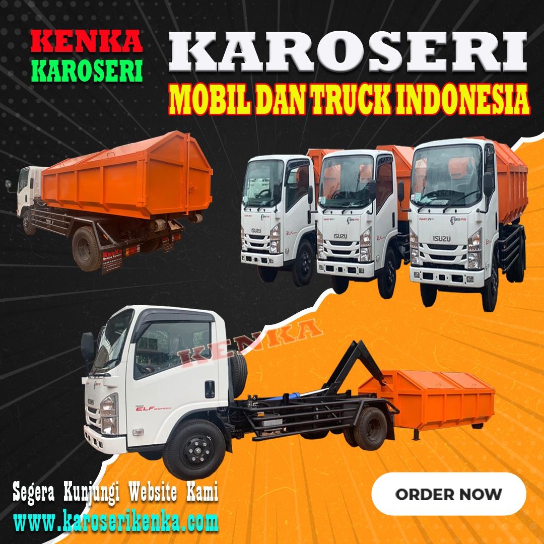 TRUCK SAMPAH - ARM ROLL, Aksesoris Mobil di Carousell
